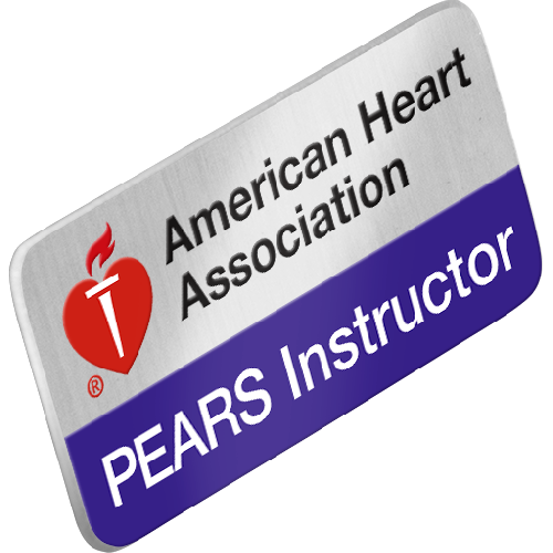 ACLS Press / PEARS Instructor Lapel Pin